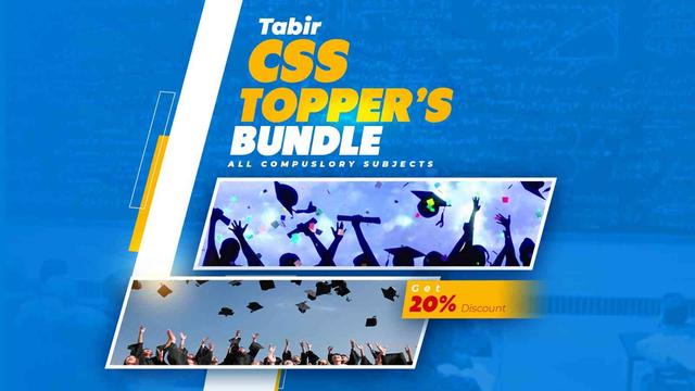 CSS Compulsory Subjects Topper's Bundle - Tabir Academy
